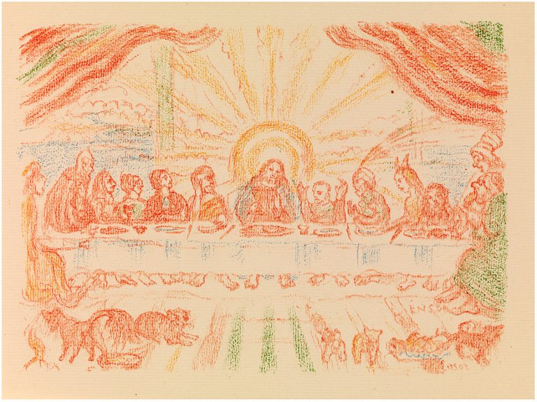 James Ensor's Sparkling Scenes from the Life of Christ, 1921 - Flashbak