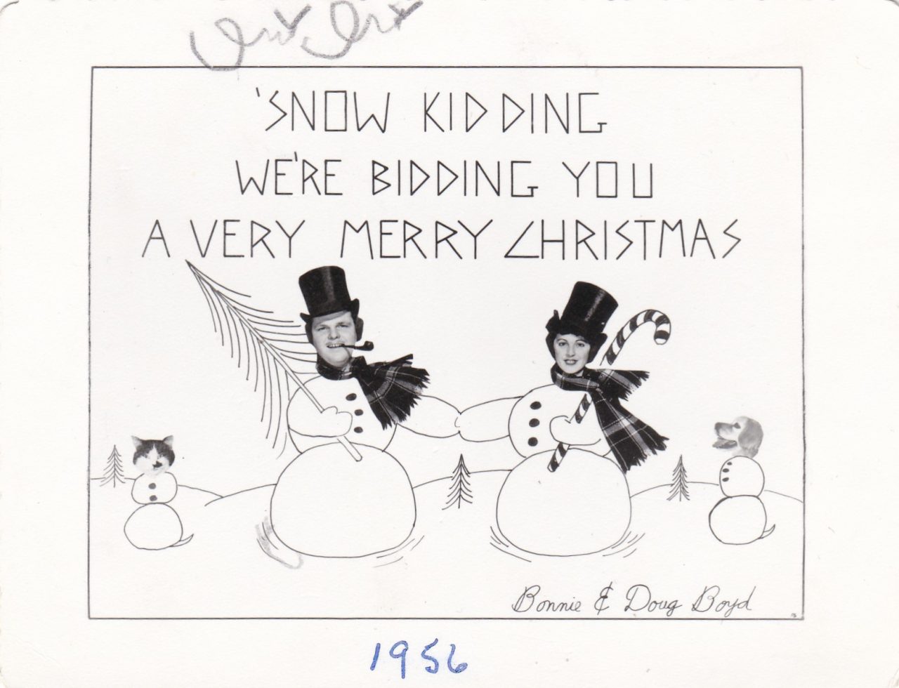 Snowmen and Snow People in Vintage Found Photos - Flashbak