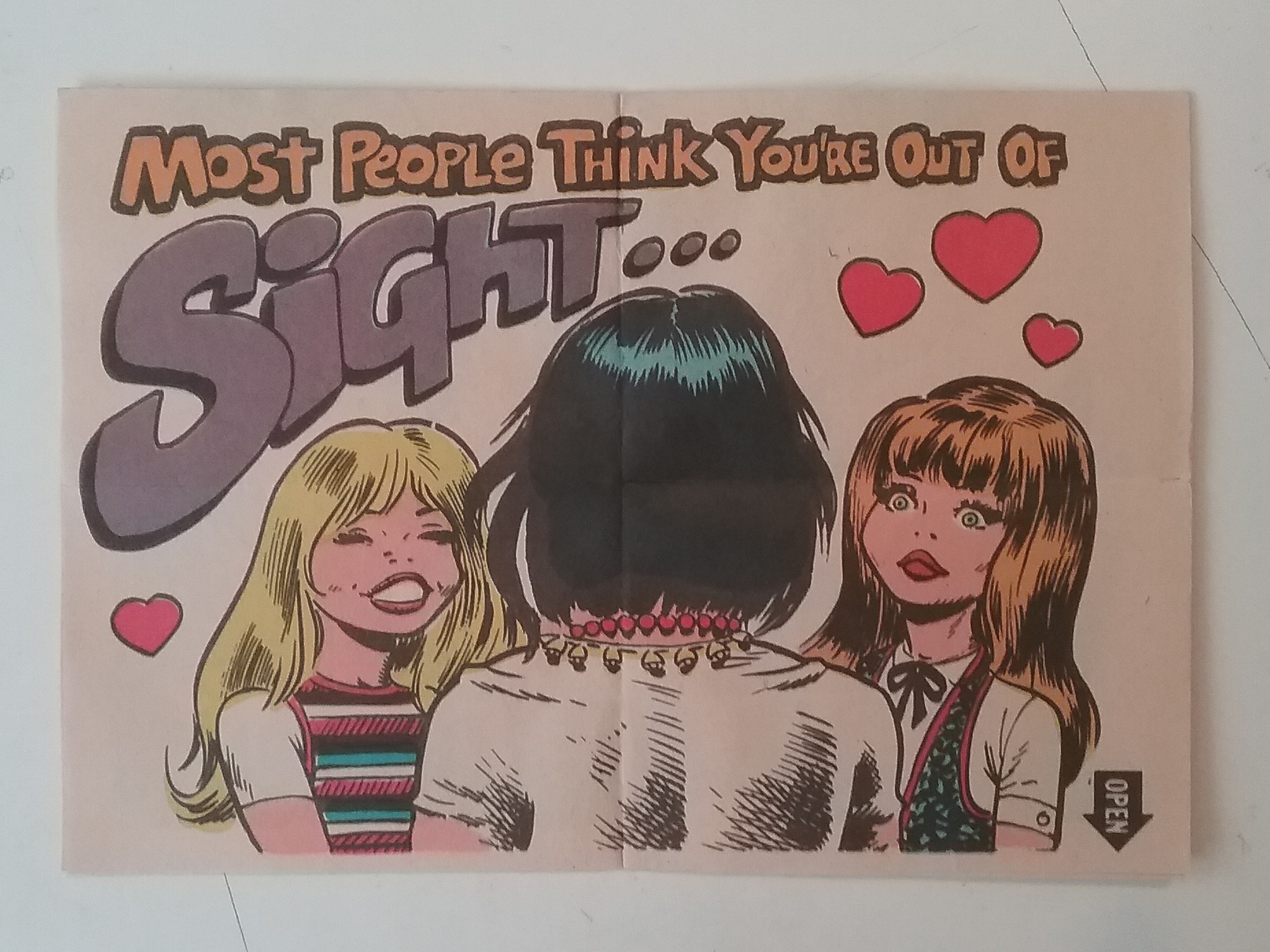 Nasty Valentine Notes by Topps, 1971 - Flashbak