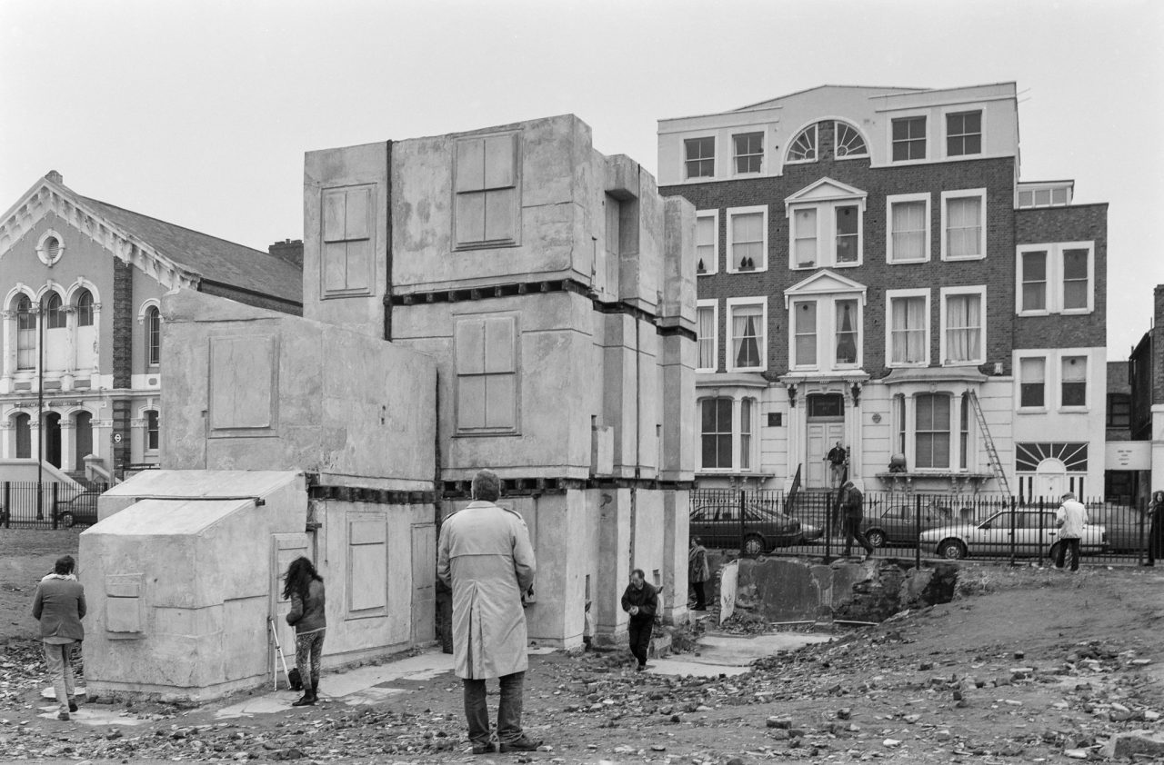House, Sculpture, Rachel Whiteread, Wennington Green, Grove Road, Old ...