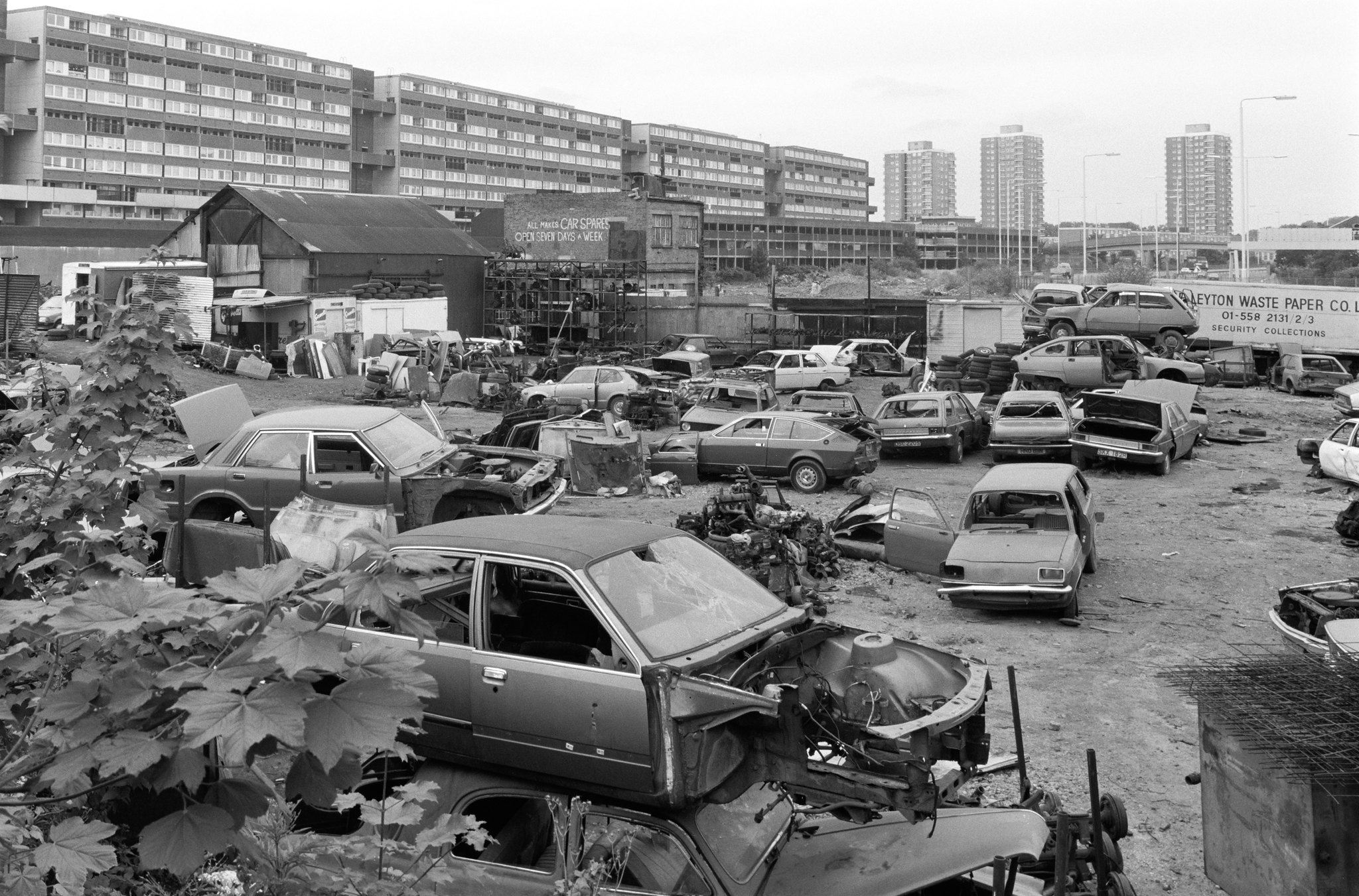 Old Ford Rd, Old Ford, Tower Hamlets, 1988 - Flashbak